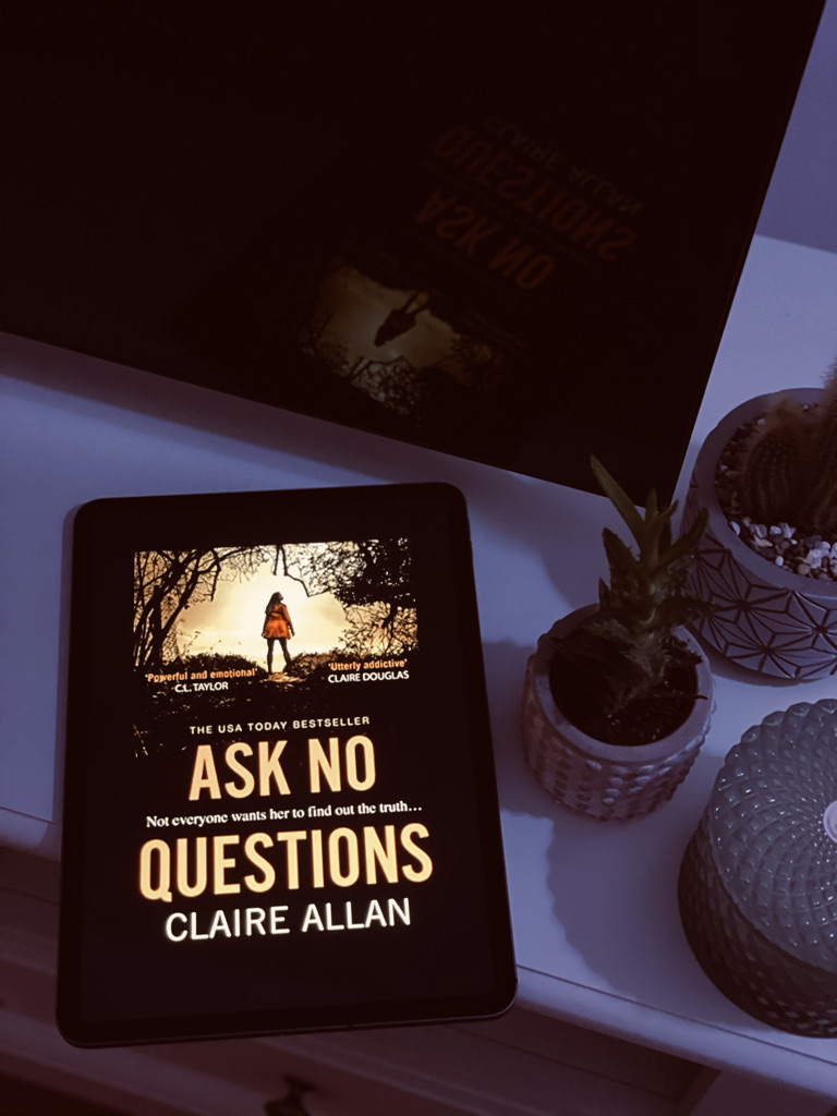 ARC Review: Ask No Questions by Claire Allan – Sarah in Readerland